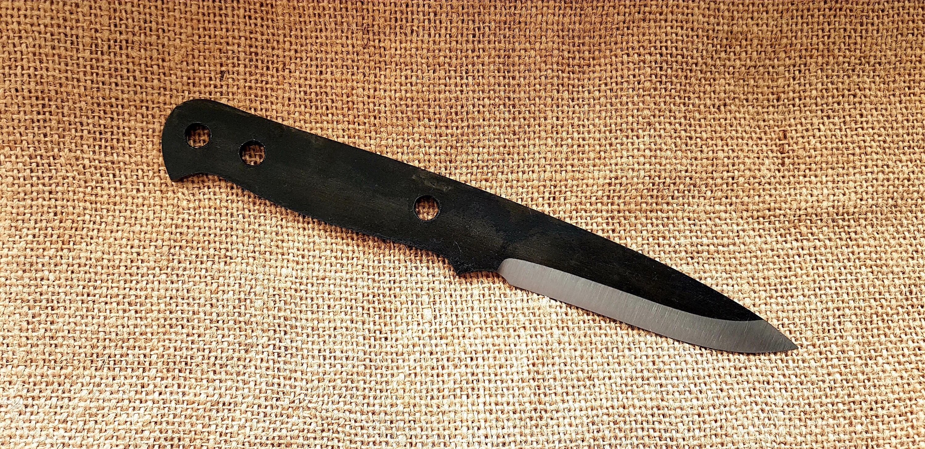 Handmade knife blade blank woodlore style bushcrafter | Etsy