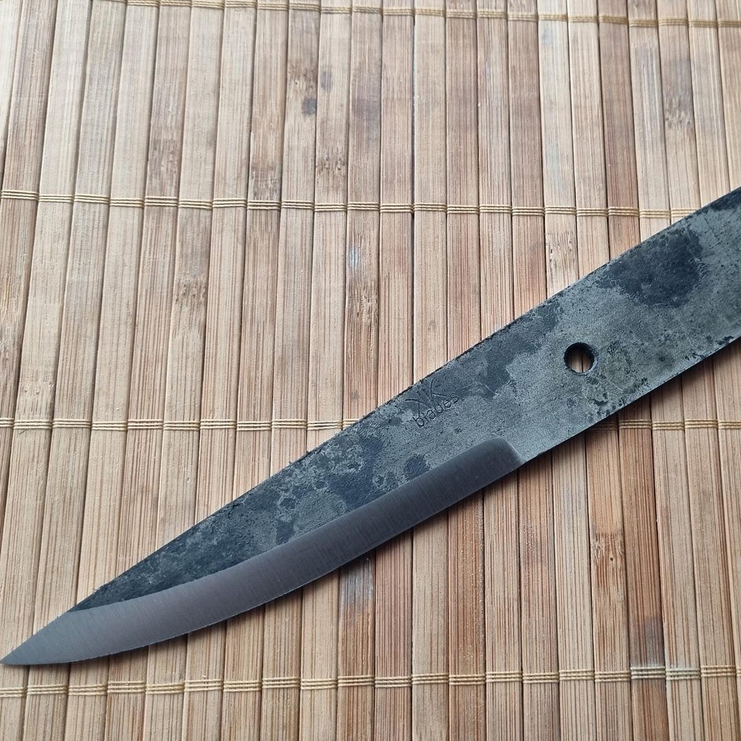 Handmade Knife Blade Blank - Full Tang Puukko - Etsy