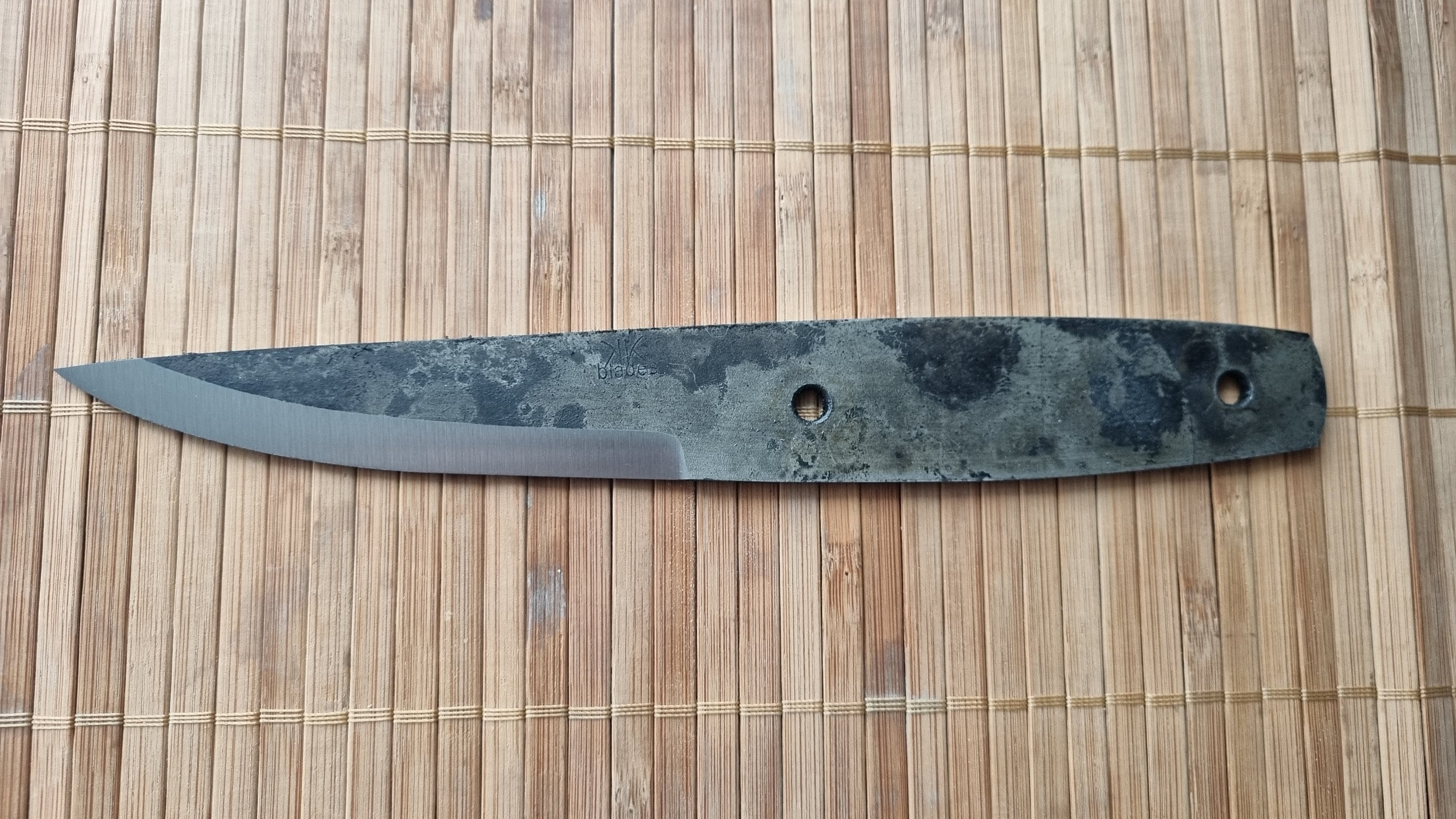 Handmade Bushcraft Knife Blade Blank - Full Tang Puukko - Etsy