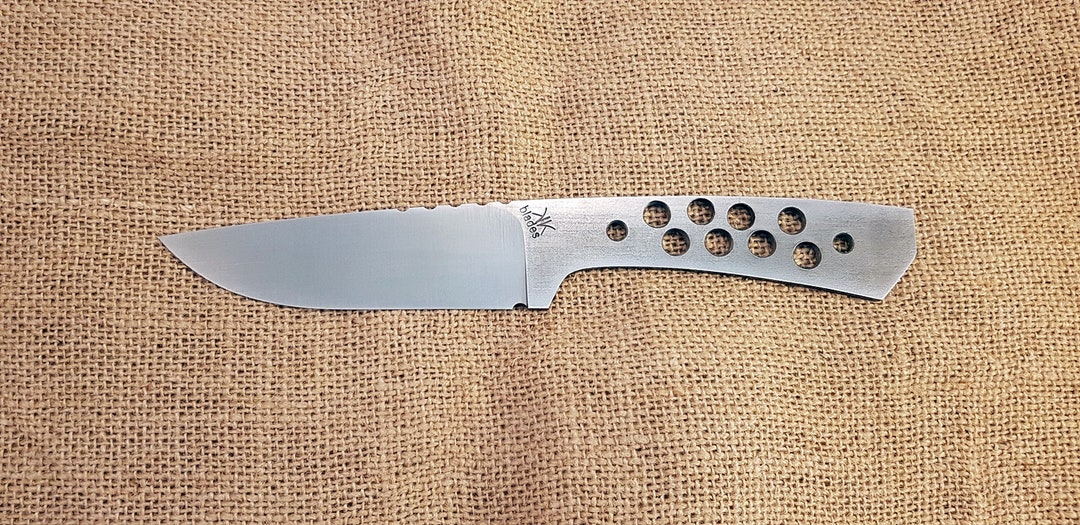 Handmade Bushcraft Knife Blade Blank - Alfa - Etsy
