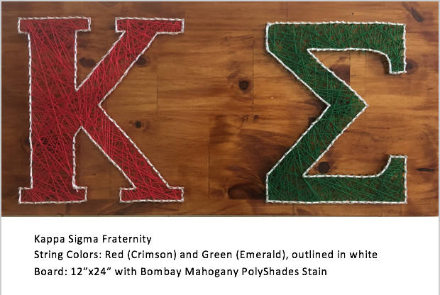 Custom Greek Life String Art Sign - Etsy