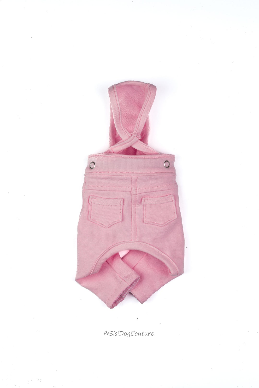 Pink Dog Sweatpants, Small Dog Clothes, Dog Overalls, Pants for Dogs ...