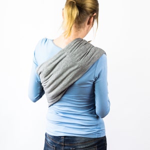 Cat Sling Minky Fleece Dark Gray Pet Carrier for Cat up to 18 - Etsy