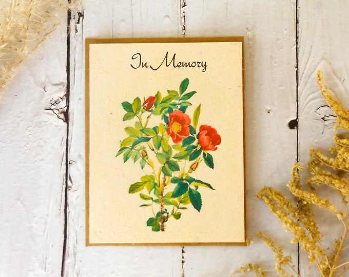 In Memory Plantable Wildflower Seed Cards Memorial Card - Etsy