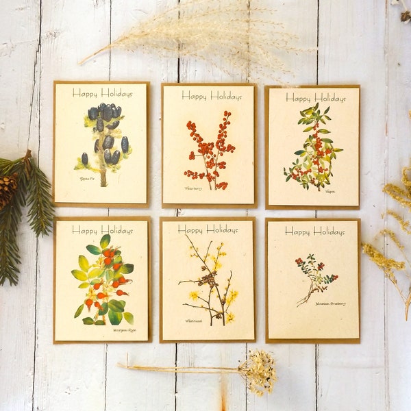 Holiday Cards Sustainable - Etsy