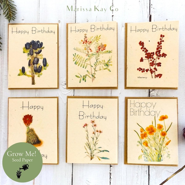 Eco Paper Greeting Cards - Etsy