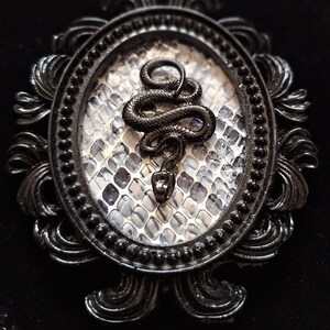 Gothic Miniature Baroque Ornate Bronze Snake Frame Cameo Gallery Wall ...