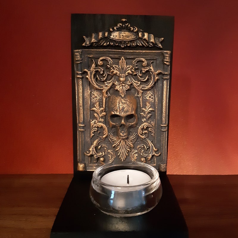 Skull Sconce - Etsy