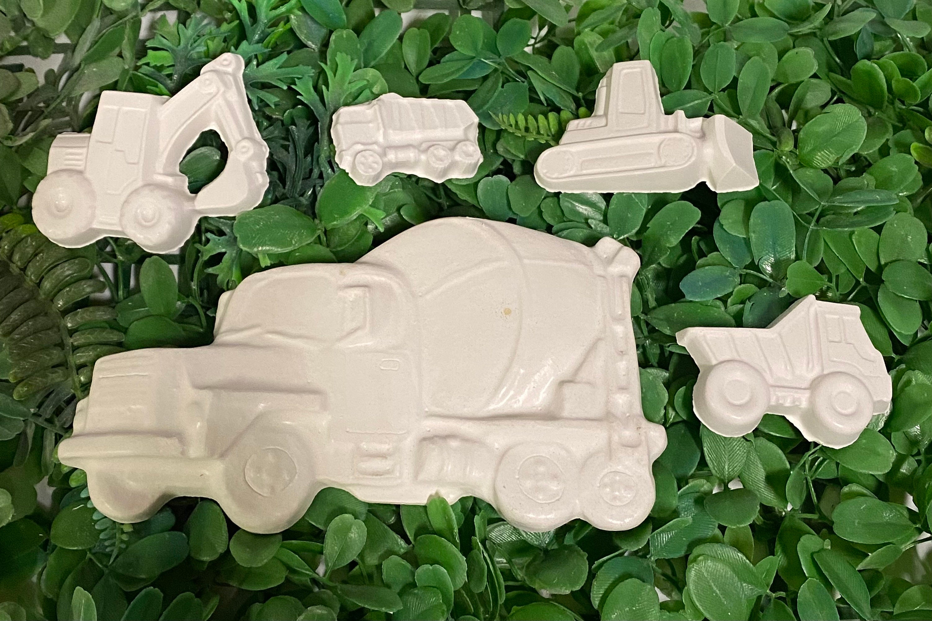 Construction Plaster Pack. Kids Craft, Plaster Painting Packs - Etsy