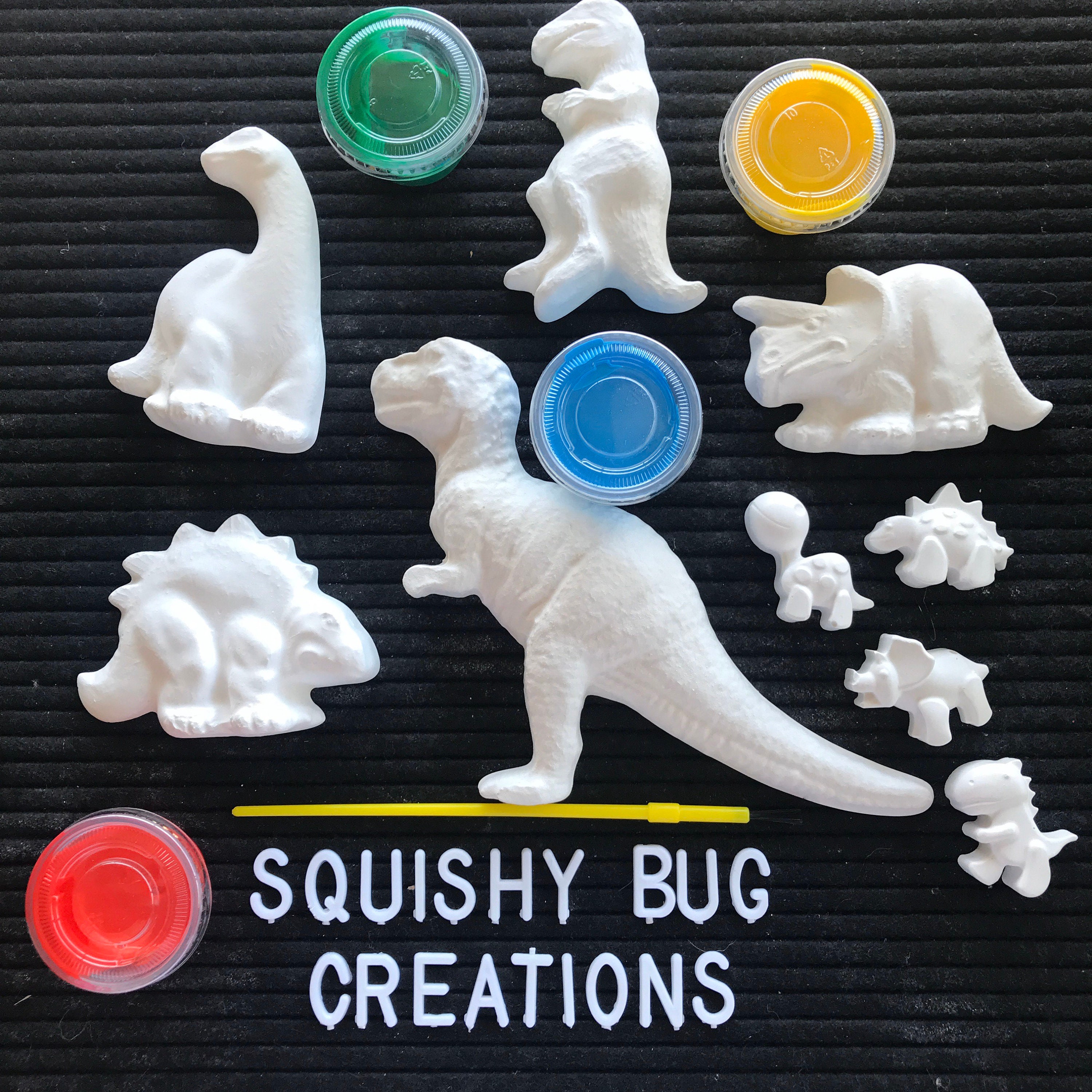 Dinosaur Plaster Painting Pack Kids Craft Plaster Painting - Etsy Australia