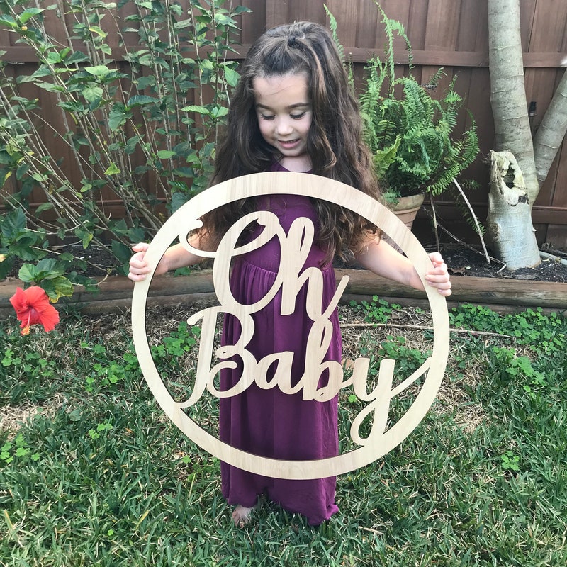 Oh Baby Sign - Etsy
