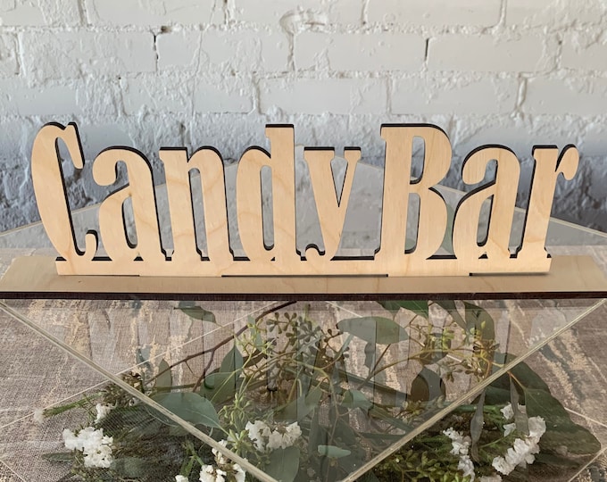 Candy Bar Sign Wedding Sign Candy Candy Buffet Sign - Etsy