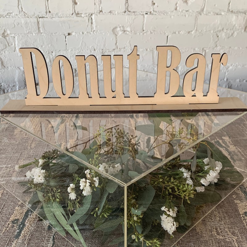 Donut Bar Sign - Etsy