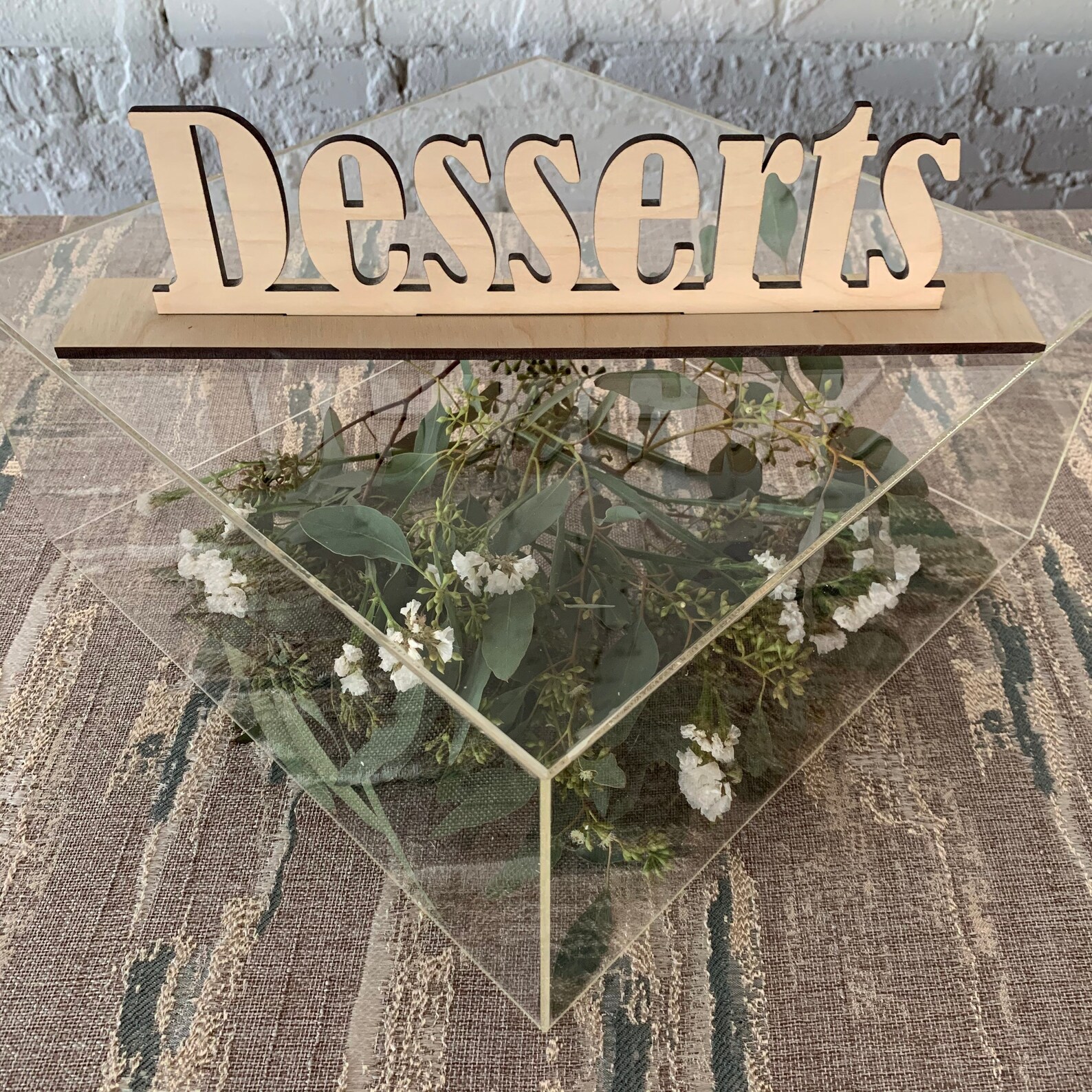 Desserts Sign Wedding Sign Desserts Cake Table Candy - Etsy