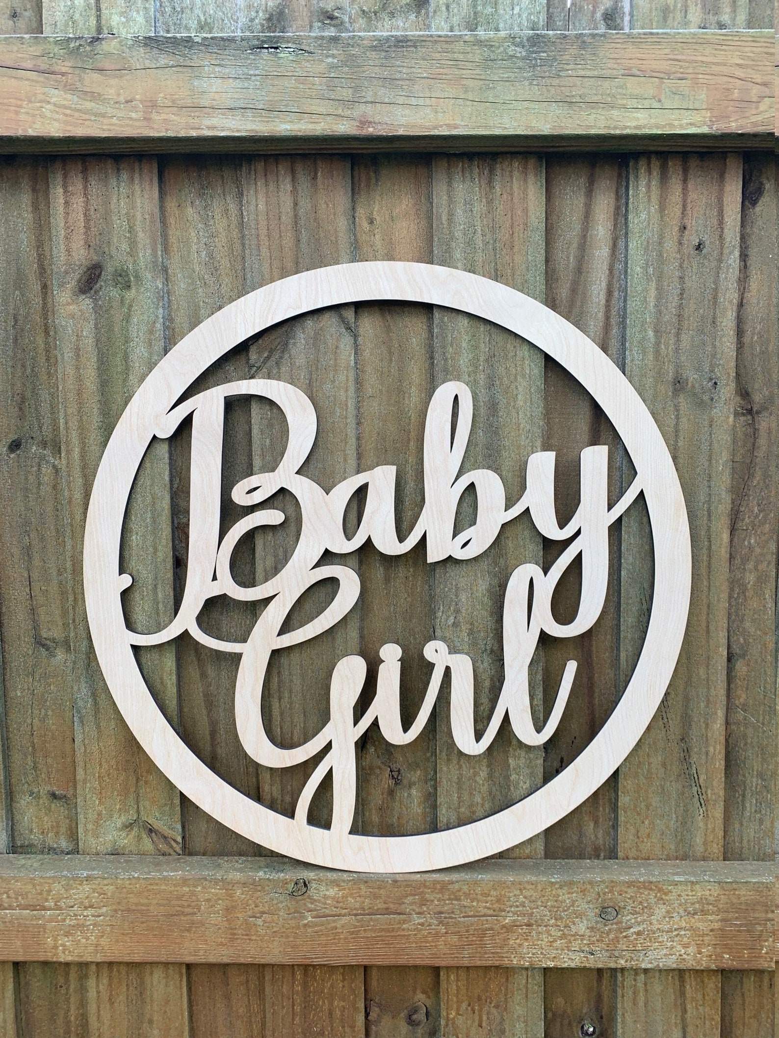 Baby Girl Announcement Sign Baby Girl Sign Baby Shower - Etsy