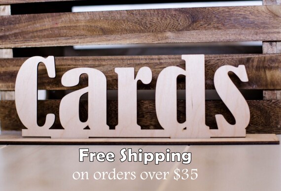 Rustic Wedding Sign Card Table Sign Rustic Wedding Decor | Etsy