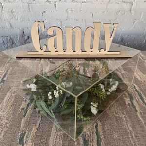 Candy Bar Sign - Wedding Sign Candy - Sweets Table - Candy Table Sign ...