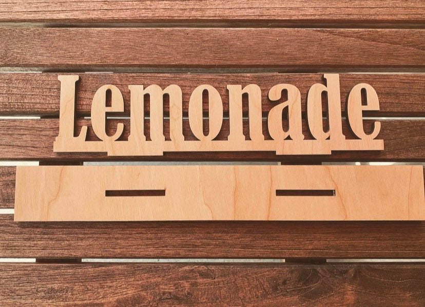 Lemonade Party Sign Wooden Lemonade Sign Wood Wedding Sign - Etsy