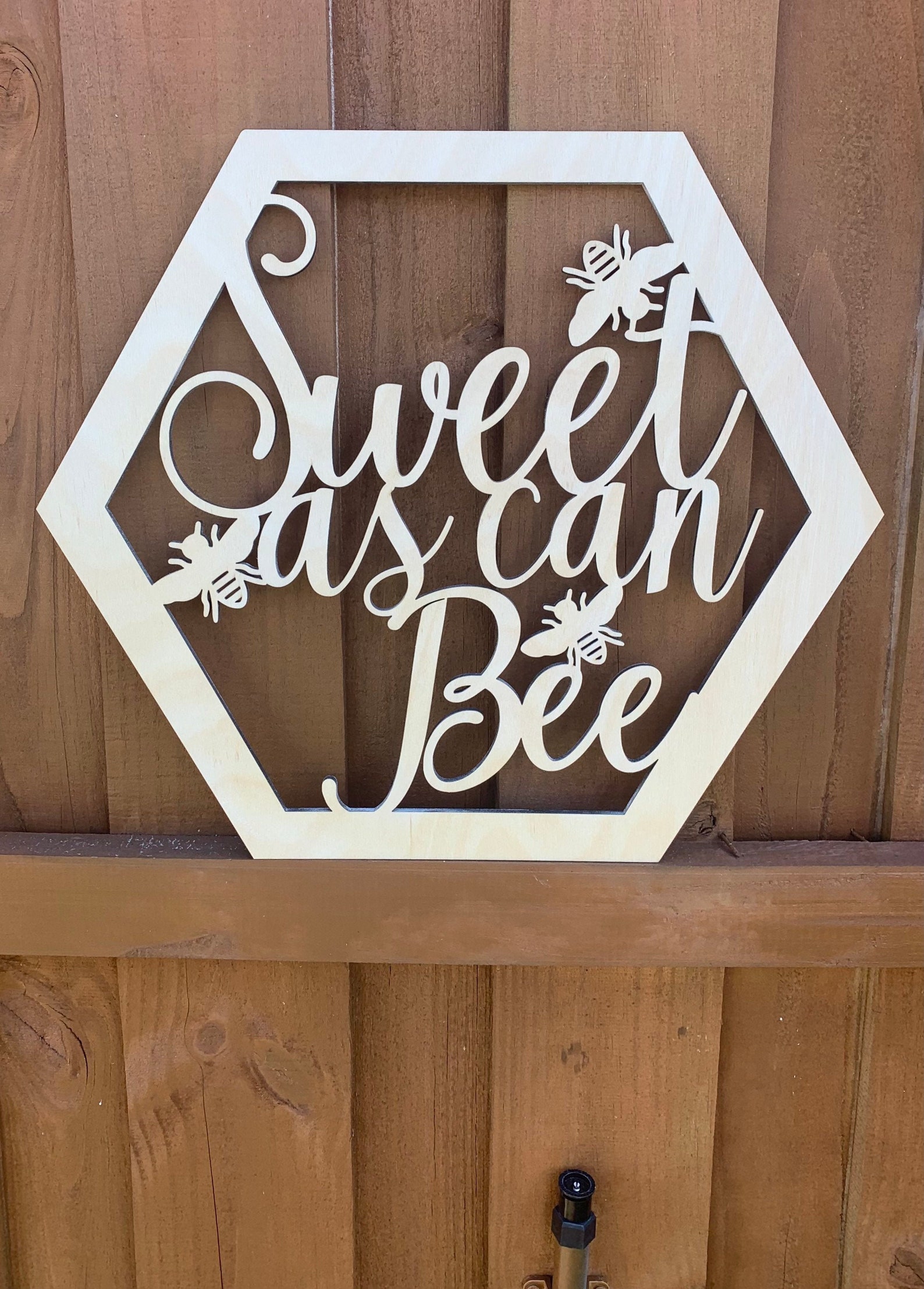 Bee Wreath Sweet as Can Bee Sign Bumble Bee Sign Bee - Etsy