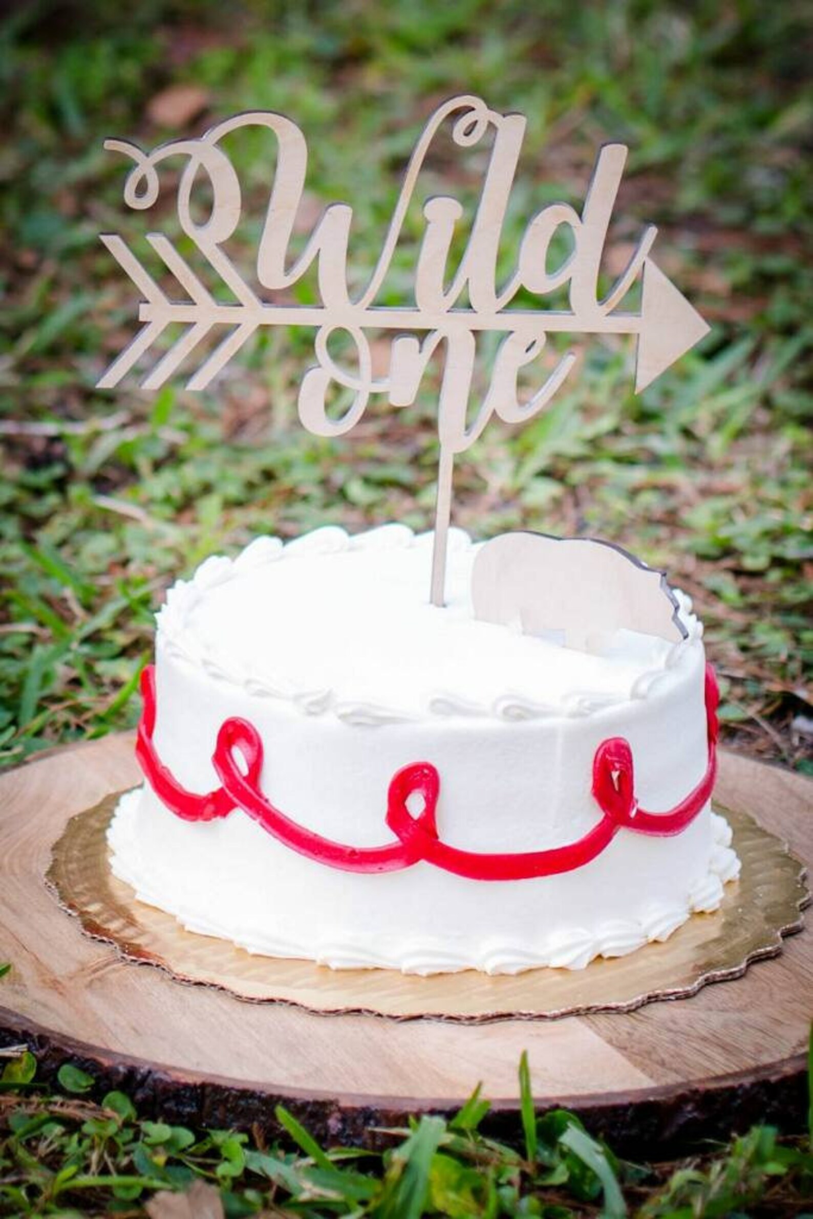 Wild One Cake Topper - Wild and Free Party Topper - Kids Birthday Cake ...