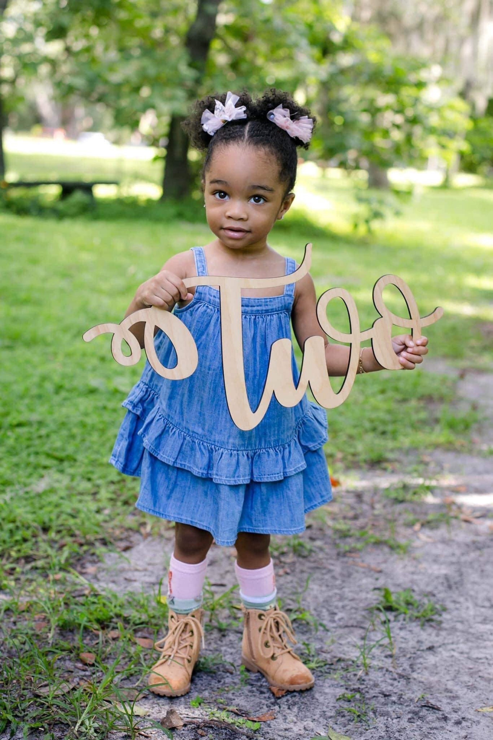 Second Birthday Sign Two Sign Child Photography Prop Two - Etsy