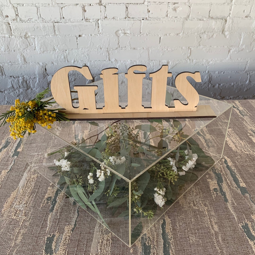Gifts Sign - Gifts Party Sign - Wedding Decor - Rustic Party Decor ...