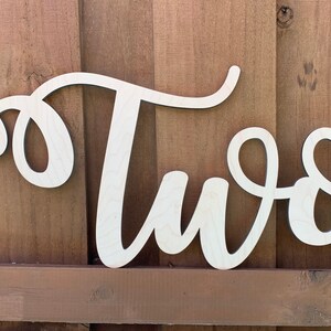 Second Birthday Sign Two Sign Child Photography Prop Two Photo Prop ...