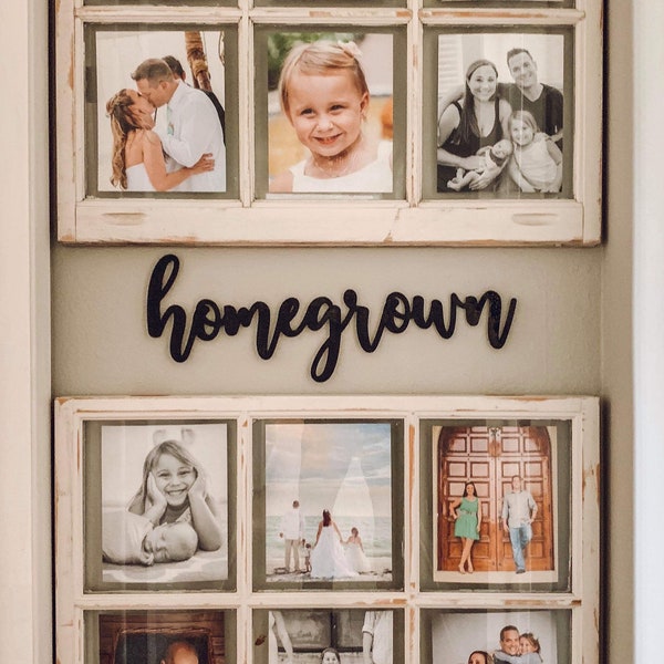 Homegrown Sign - Etsy