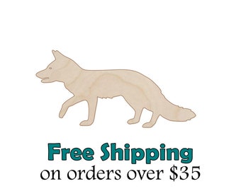 Wooden Fox Cutout | Etsy