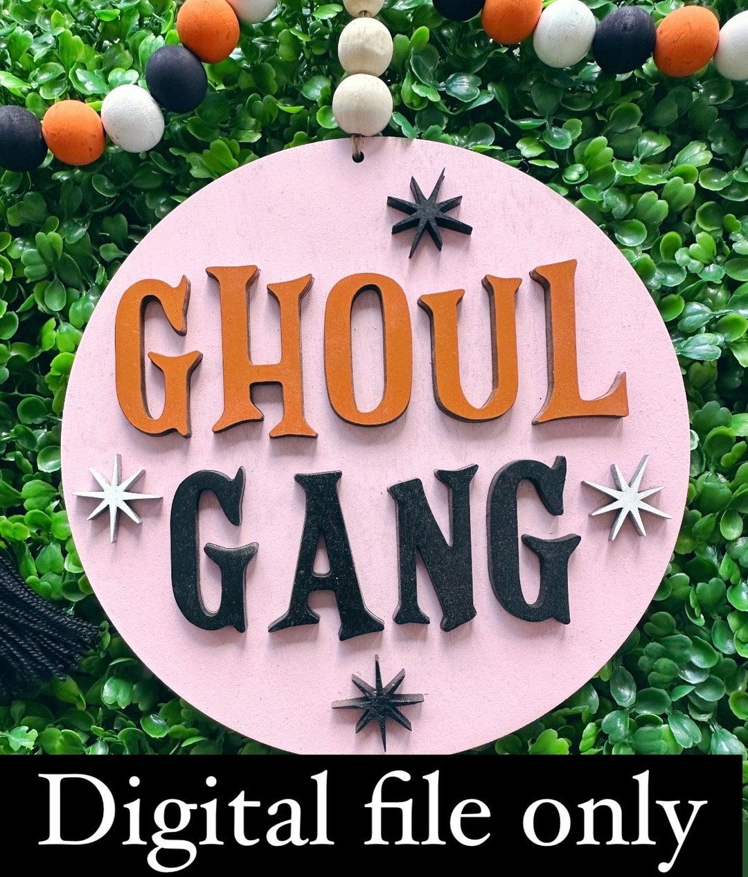 Ghoul Gang SVG File - Halloween Sign - Pink Halloween - Girl Halloween ...
