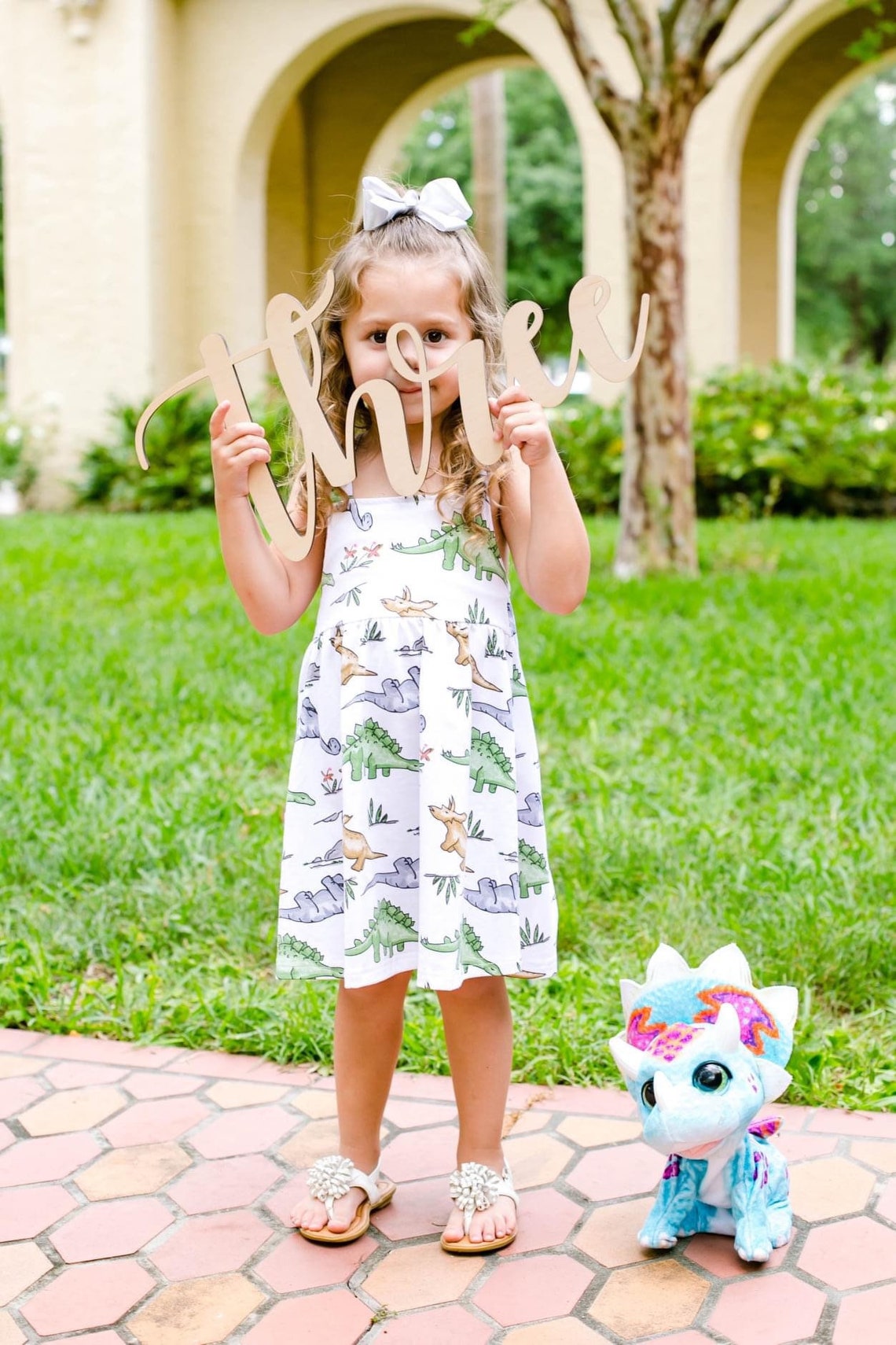 Third Birthday Sign Three Sign Child Photography Prop - Etsy