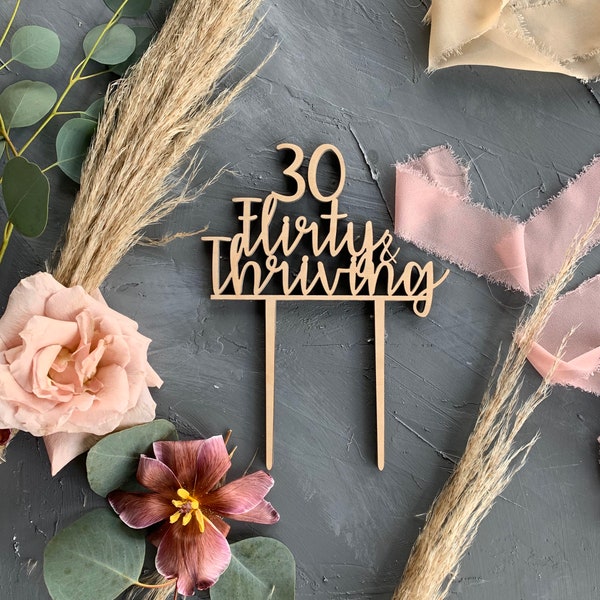 30 Flirty Cake Toppers - Etsy