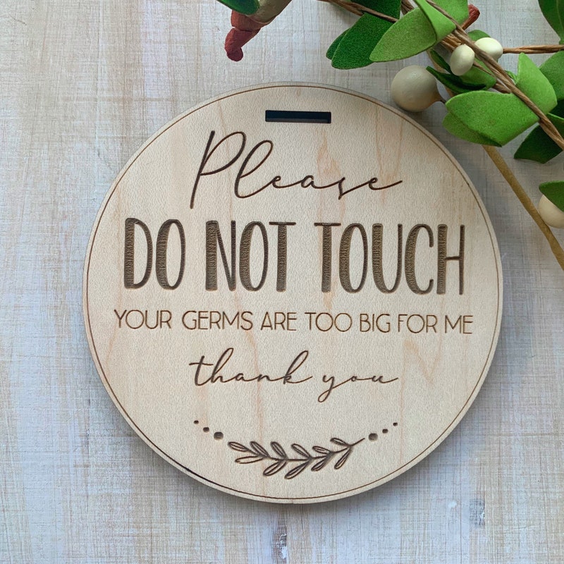 Please Do Not Touch Signs - Etsy