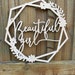 Beautiful Girl Sign - Girls Nursery Sign - Girls Room Sign -girl Photo ...