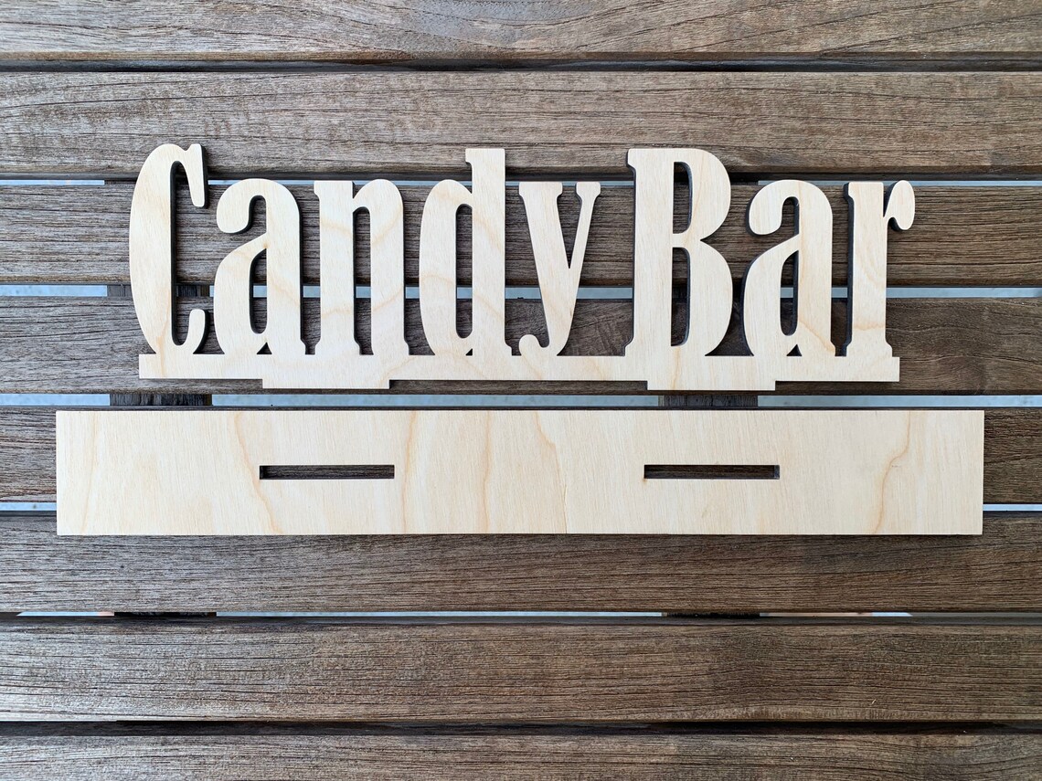 Candy Bar Sign Wedding Sign Candy Candy Buffet Sign - Etsy