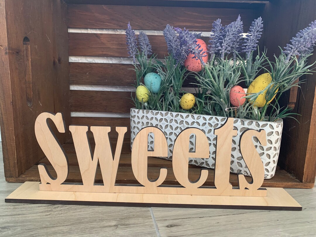 Sweets Sign - Wedding Sign Desserts - Cake Table Sign - Candy Buffet ...