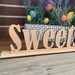 Sweets Sign Wedding Sign Desserts Cake Table Sign Candy Buffet Dessert ...