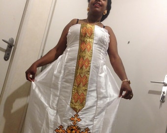 Ethiopian Traditional Women Dress Axum tibeb - Etsy