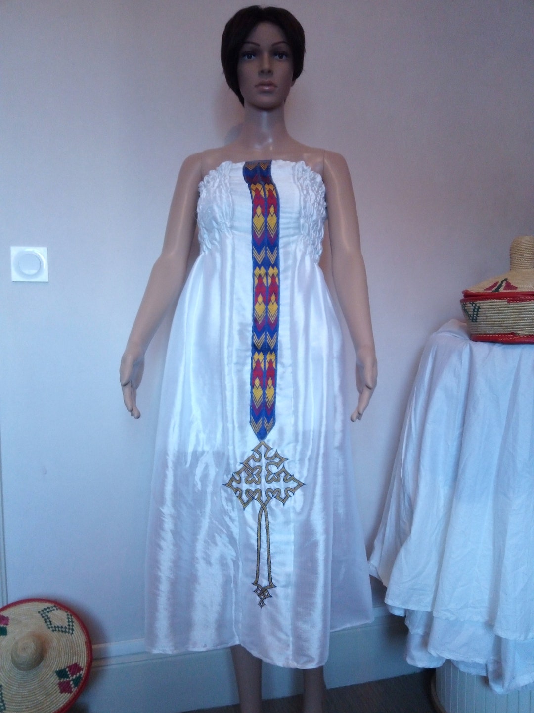 Ethiopian Dress 'saba Fabric' - Etsy