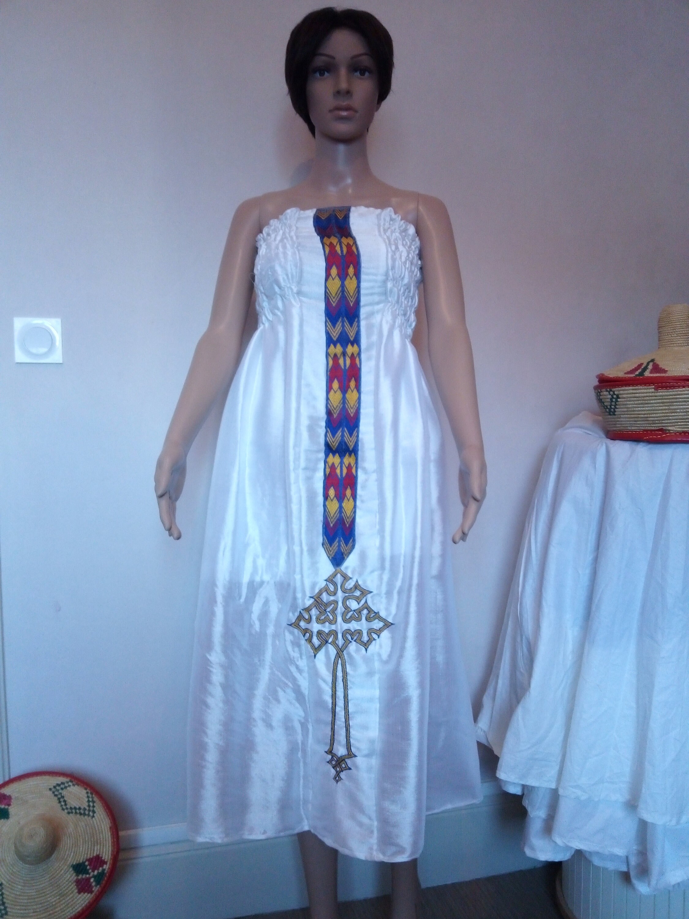 Ethiopian Dress 'saba Fabric' - Etsy