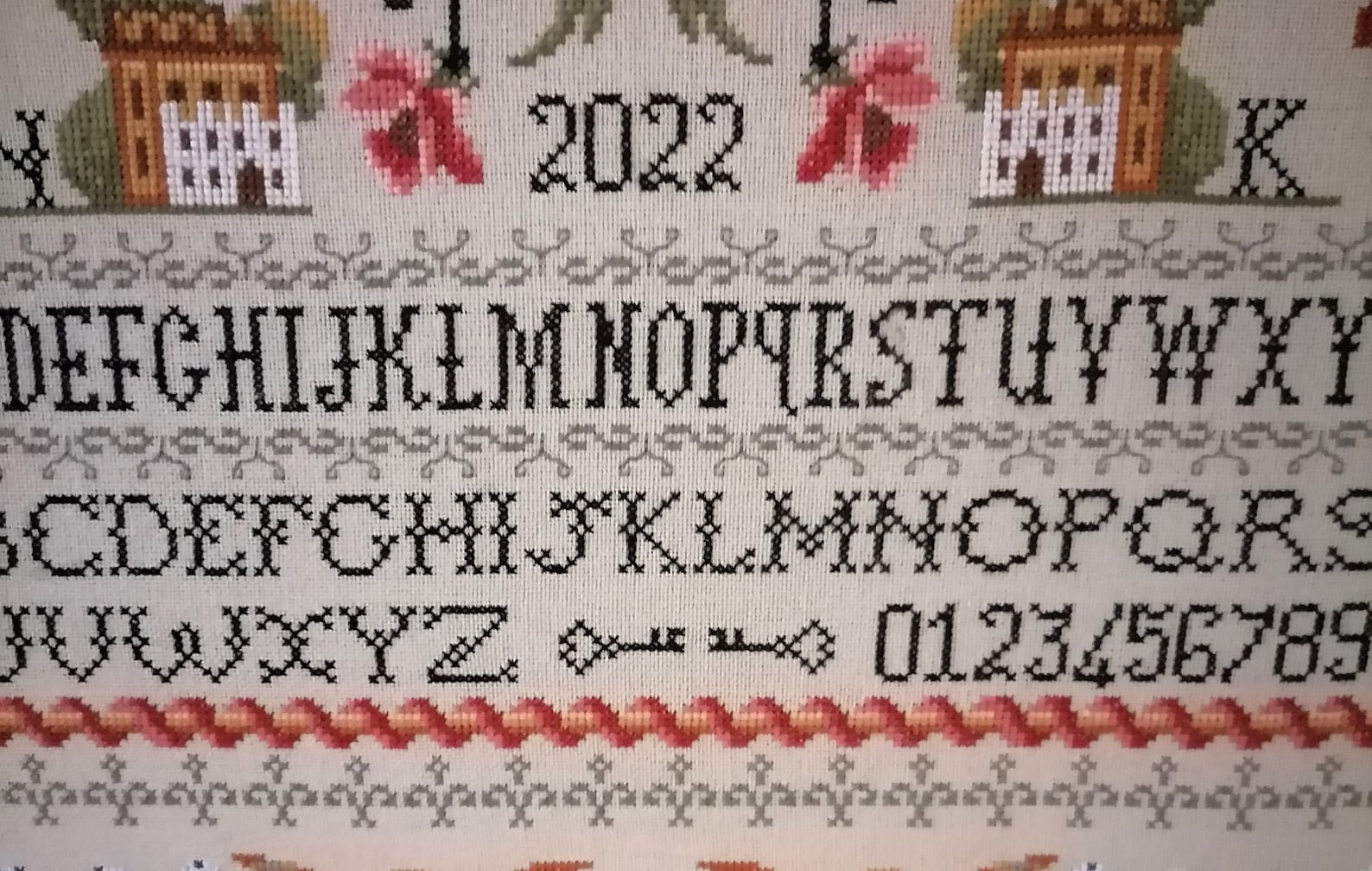 Gold Birds Sampler - Etsy