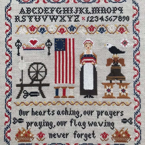 Betsy Ross Sampler - Etsy