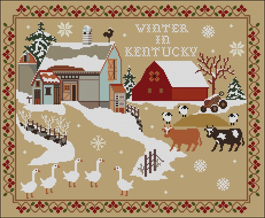 Winter in Kentucky - Etsy