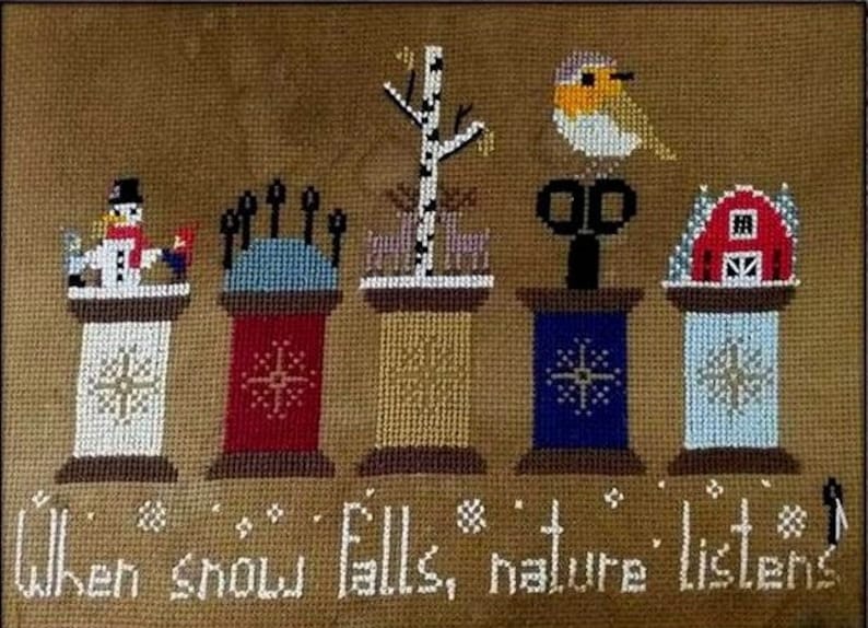 Stitching Winter - Etsy