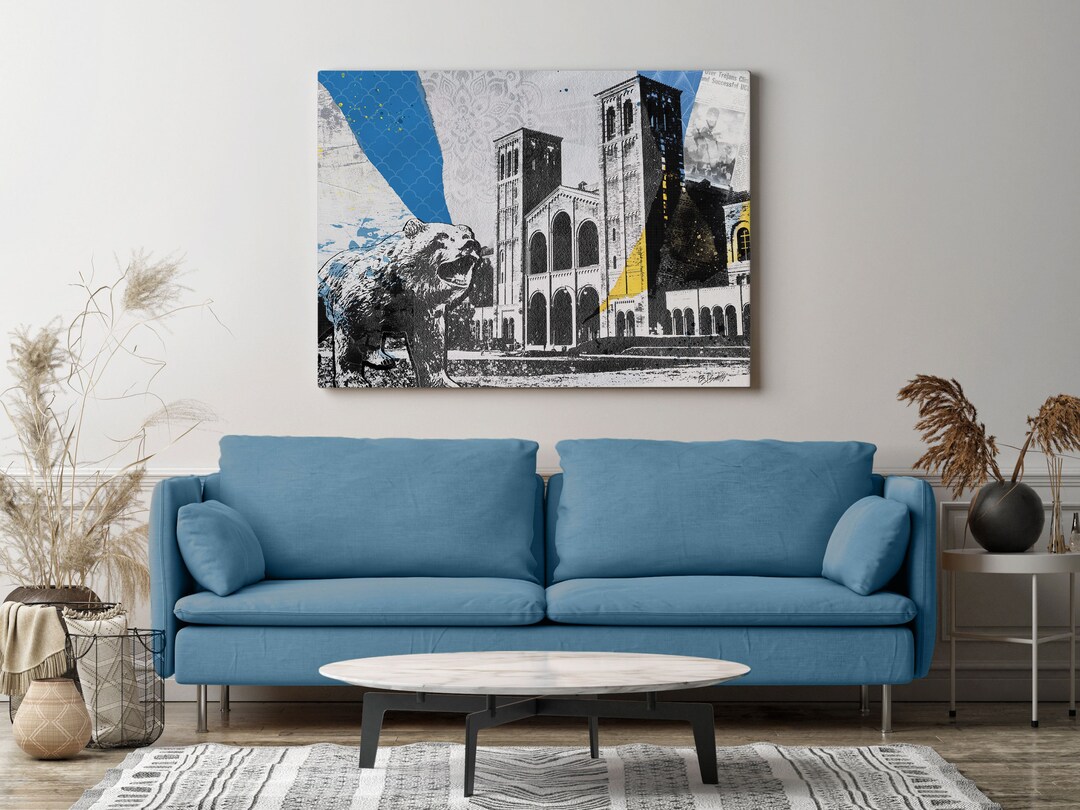 Royce Hall at UCLA Landmark Print: A Perfect Housewarming or Graduation ...