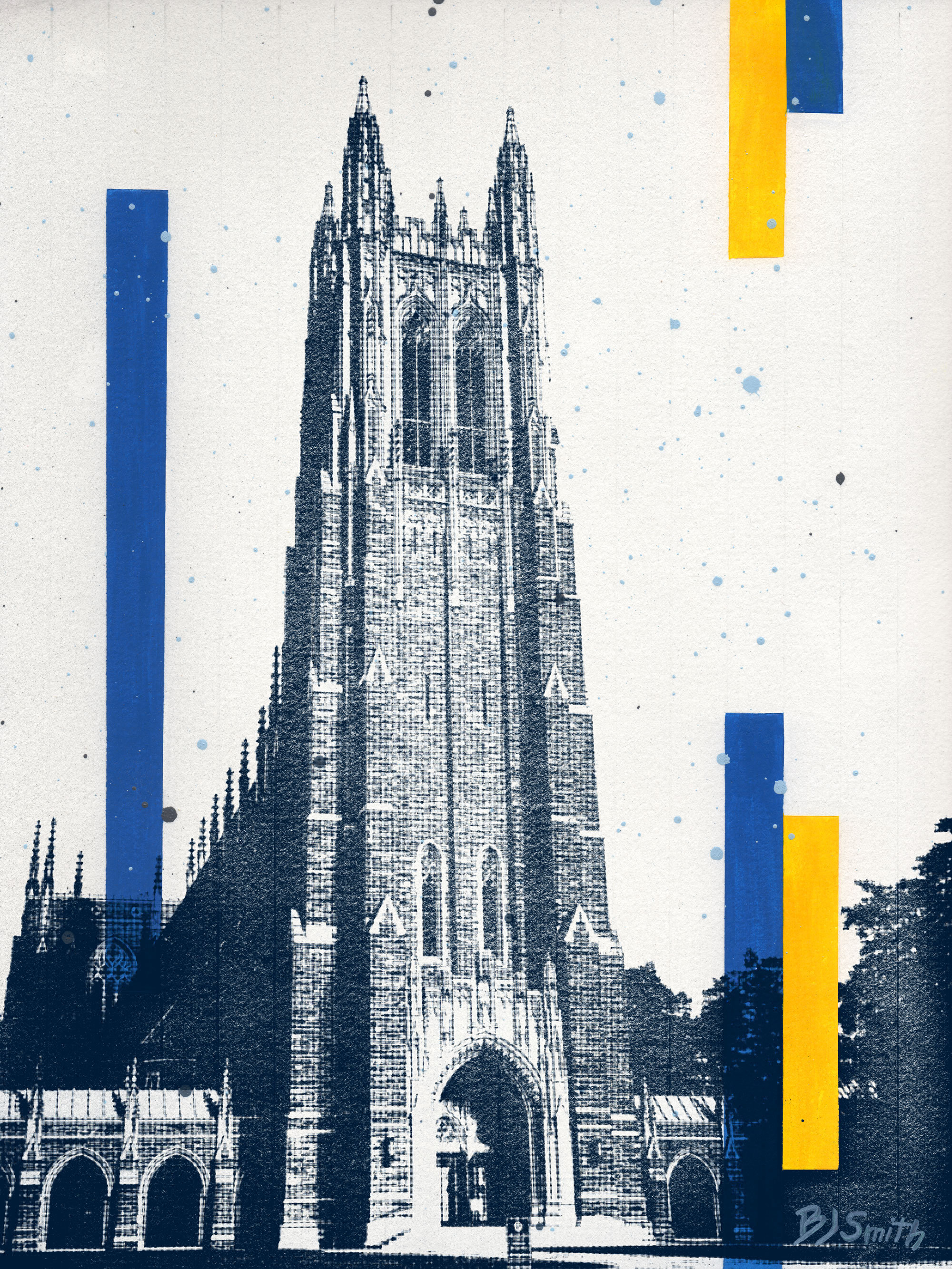 Duke Chapel II Print Wall Art - Etsy