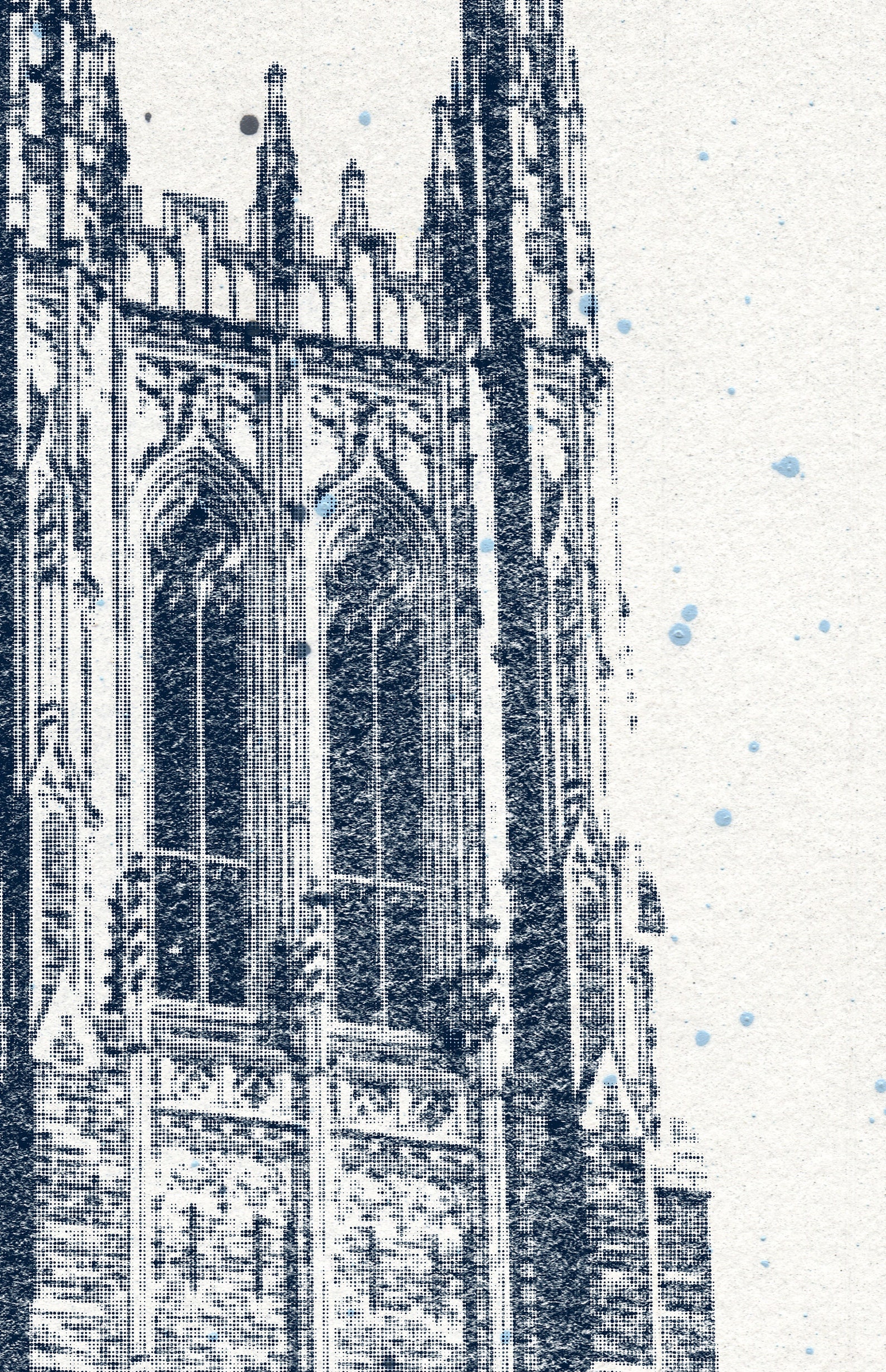 Duke Chapel II Print Wall Art - Etsy
