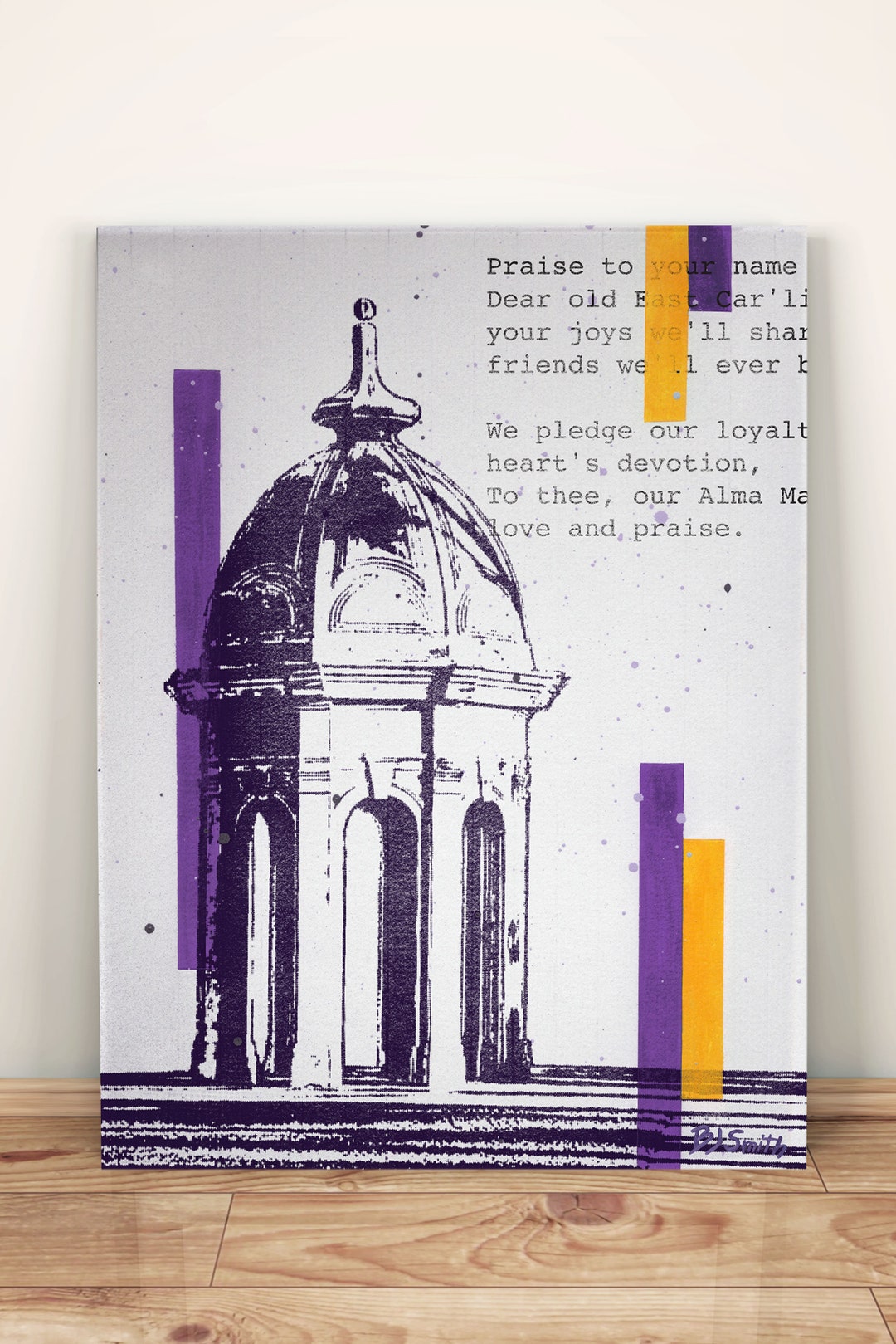 ECU Cupola 2019 Wall Art - Etsy