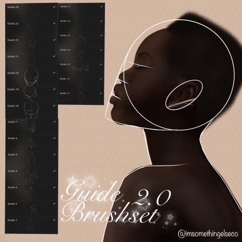 Procreate Lips Stamps Brushes Lip Guide Brushes For Procreate Etsy 