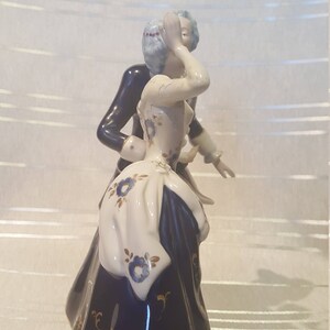 SALE Vintage Royal Dux Figurine Porcelain Dancing Renaissance - Etsy Canada